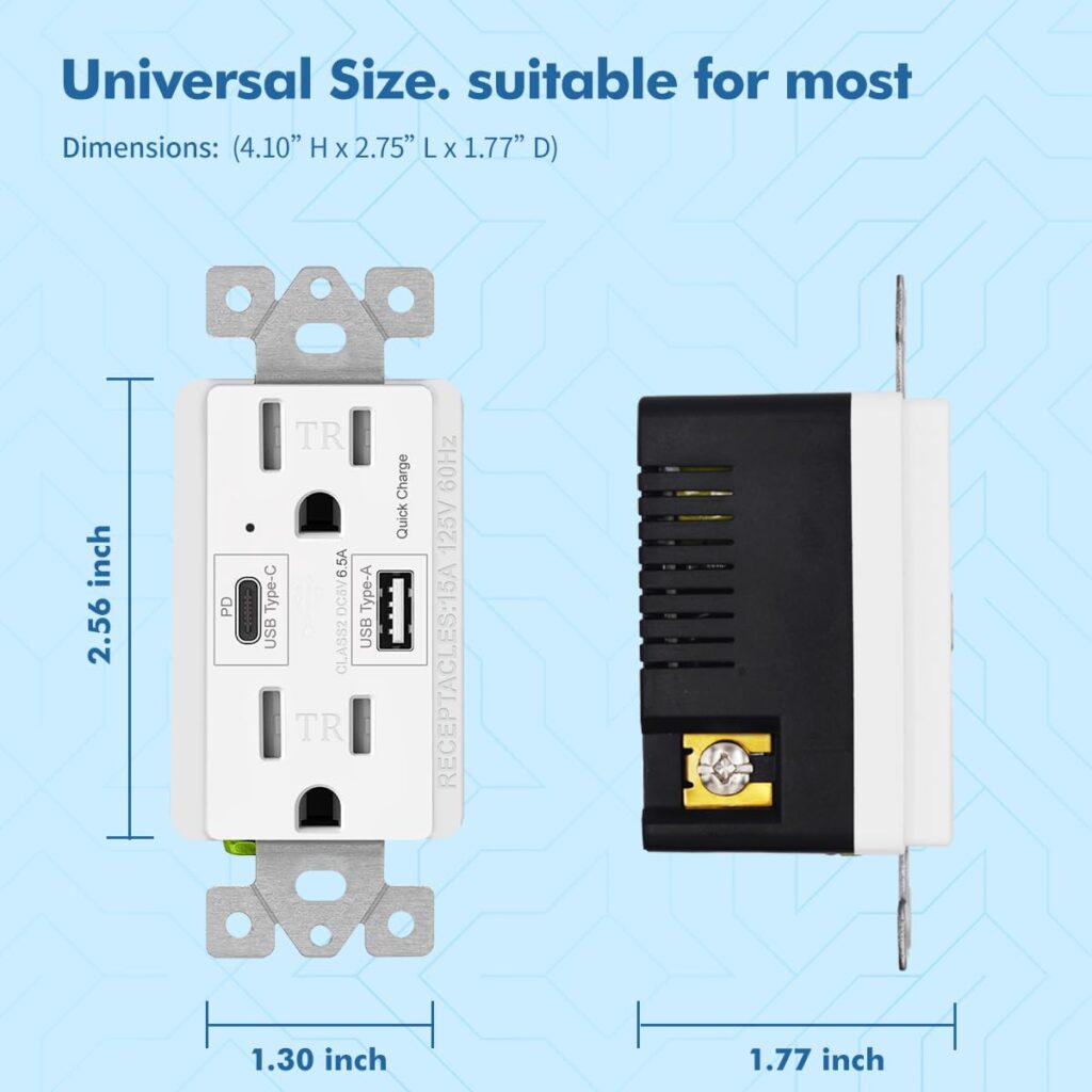 USB C Outlet PD 65W – micmi.com